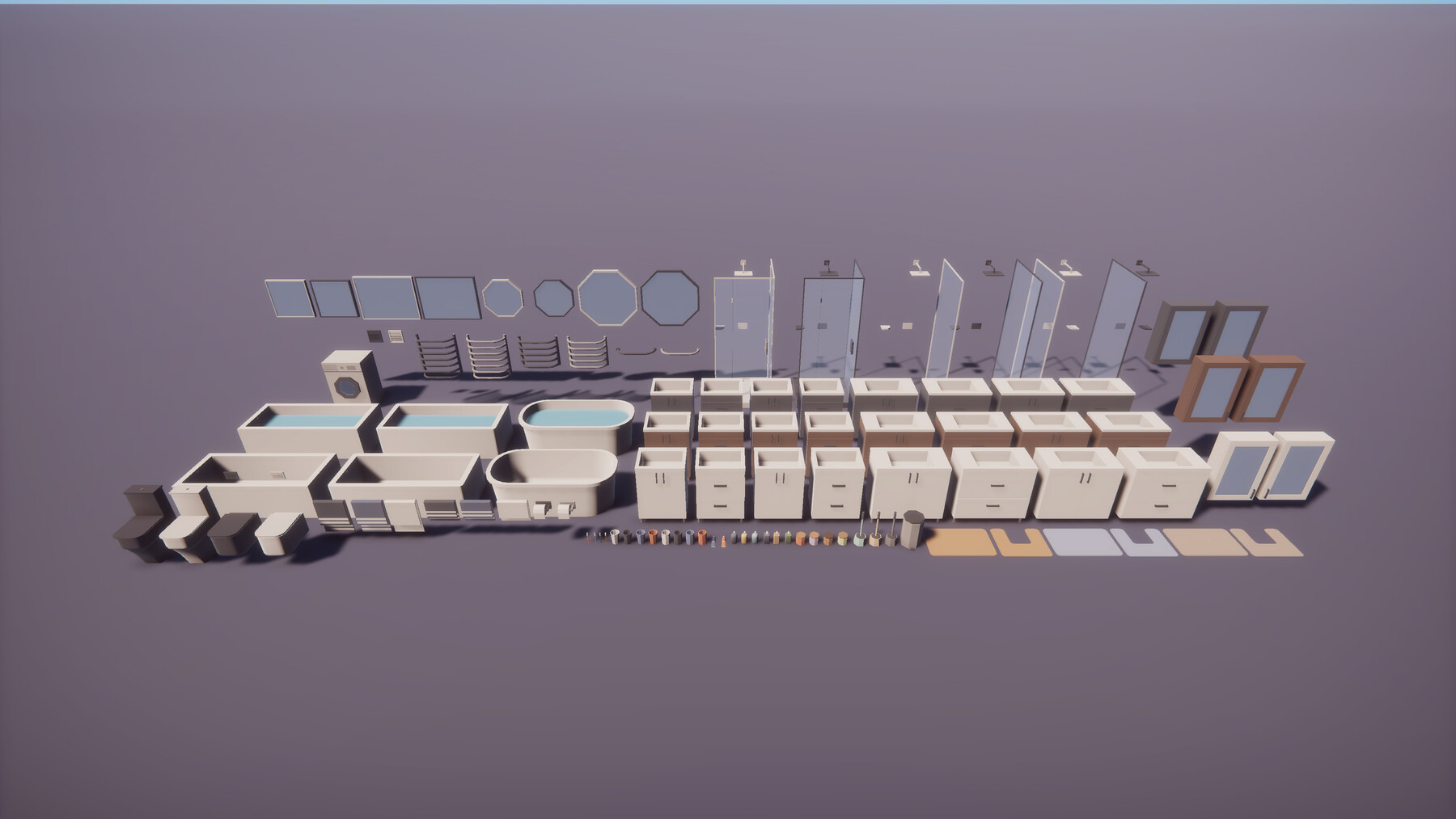 ArtStation - Low Poly House Interior and Exterior - Asset for Unity 3D ...