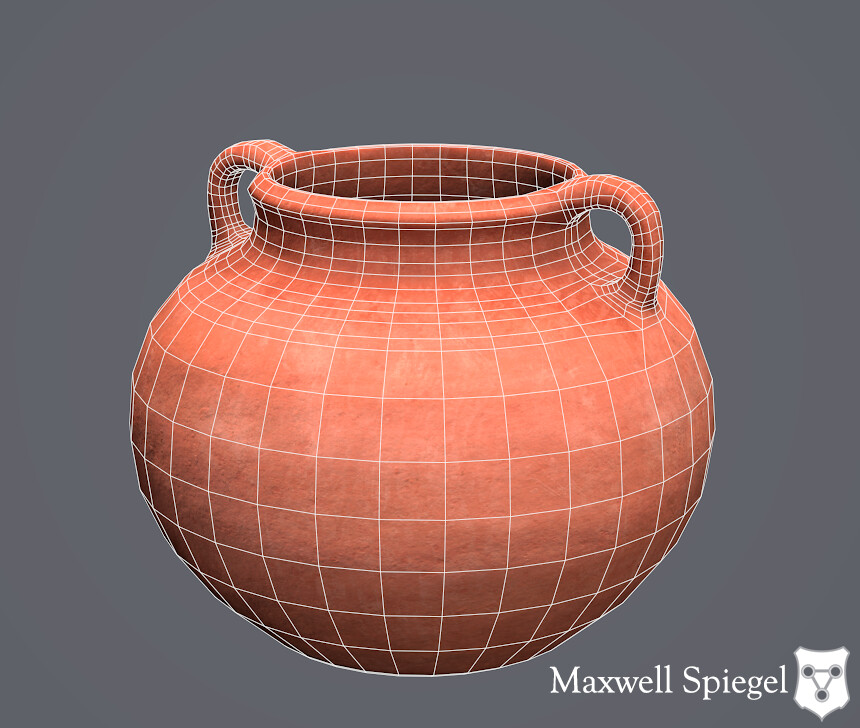 ArtStation - Pottery 4A Pot | Game Assets