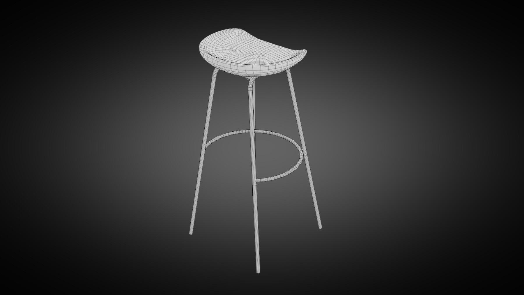 ArtStation - Alden Bar & Counter Stools - Steel | Resources