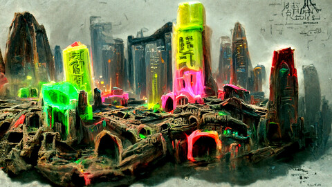 ArtStation - Alien City | Artworks