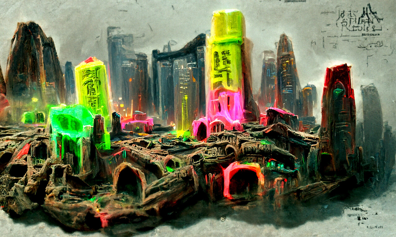 ArtStation - Alien City | Artworks