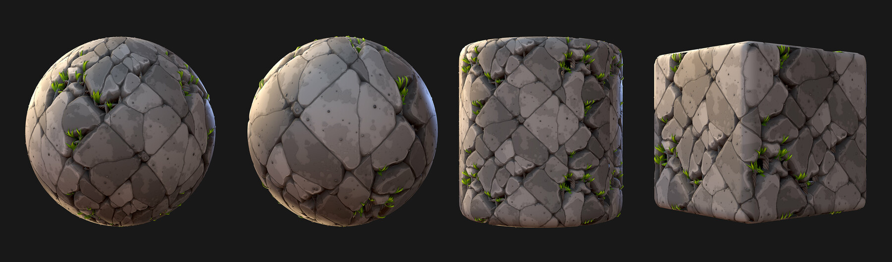 ArtStation - Stylized Cobblestone - Substance 3D Designer | Game Assets
