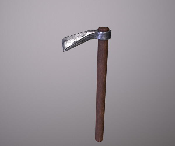 ArtStation - Hoe Lowpoly | Game Assets