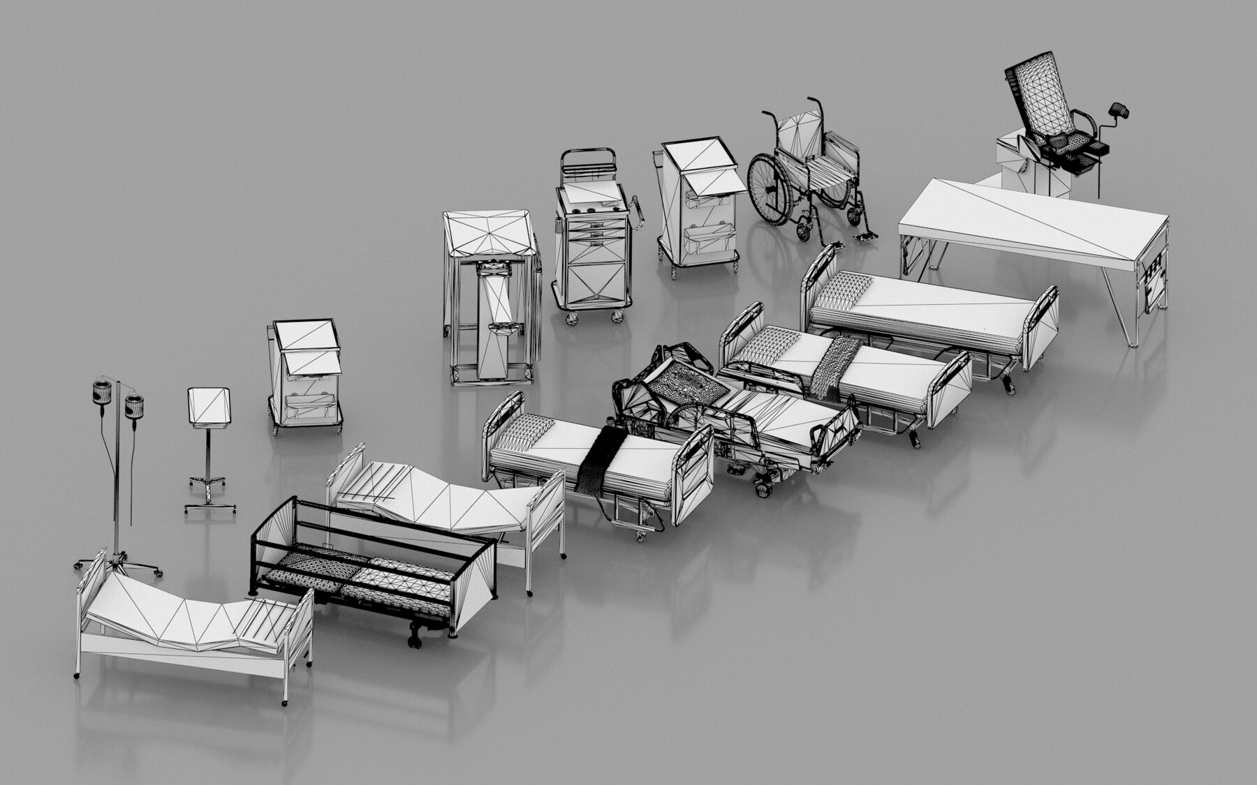ArtStation - Hospital Goods Collection | Resources