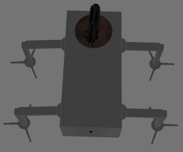 ArtStation - Walking robot 3D model | Resources