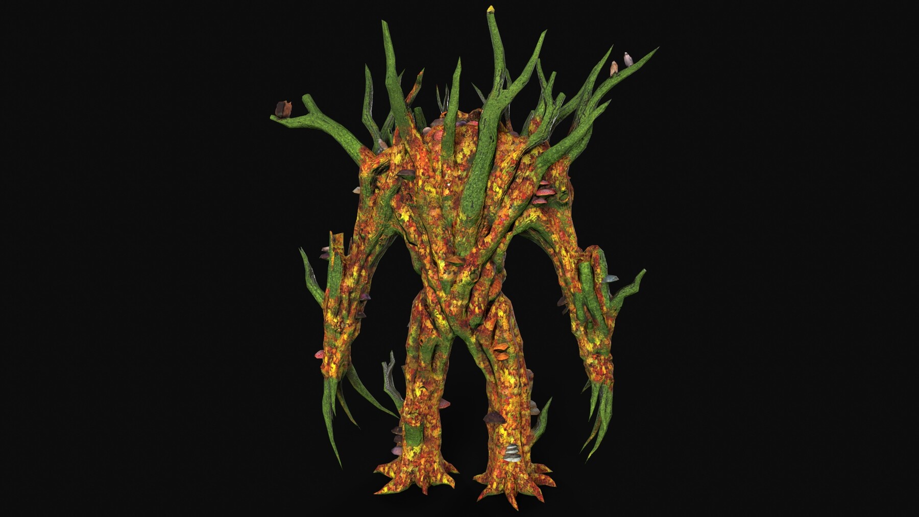 ArtStation - Treant Low-poly 3D model | Game Assets