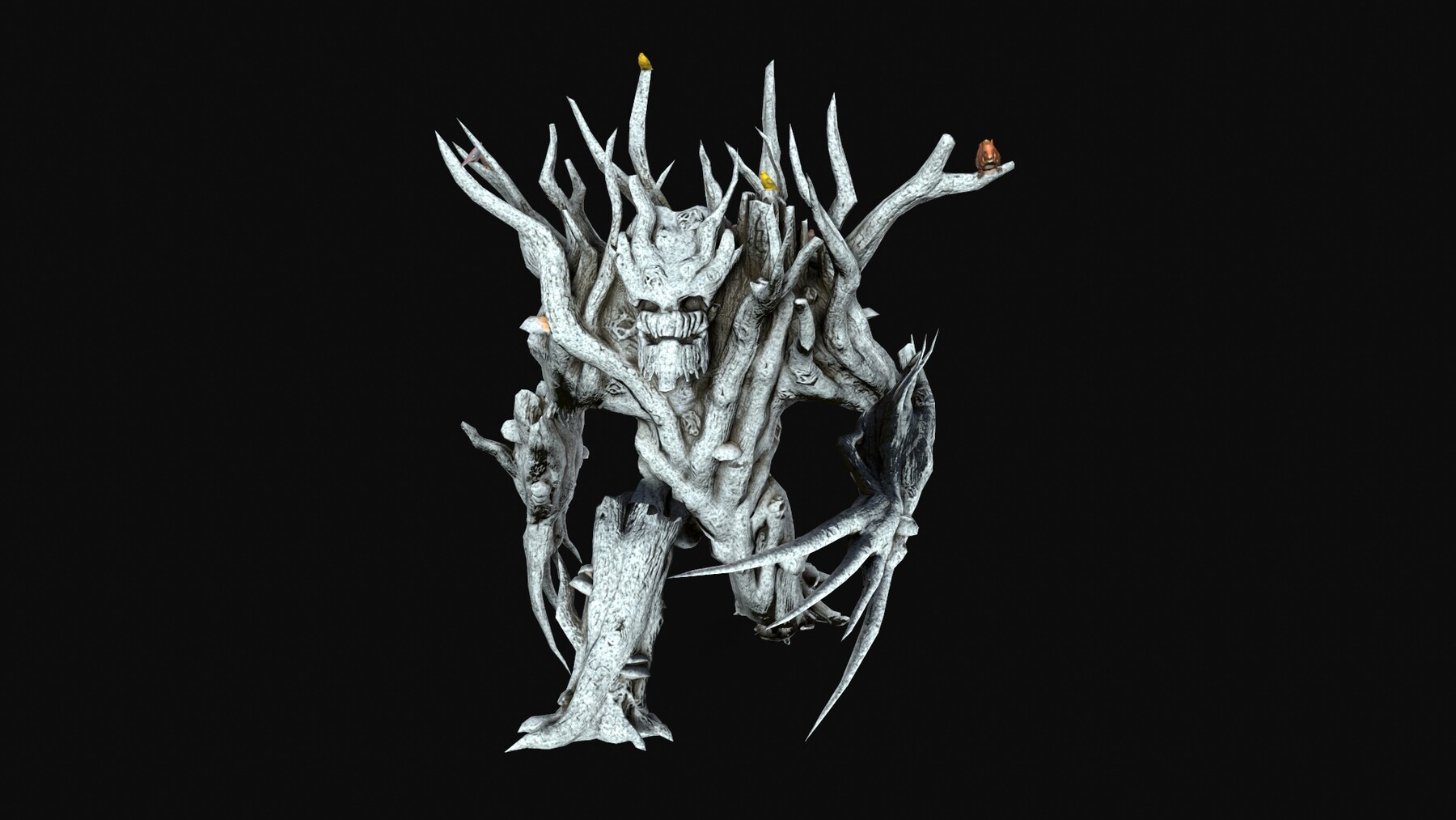 ArtStation - Treant Low-poly 3D model | Game Assets