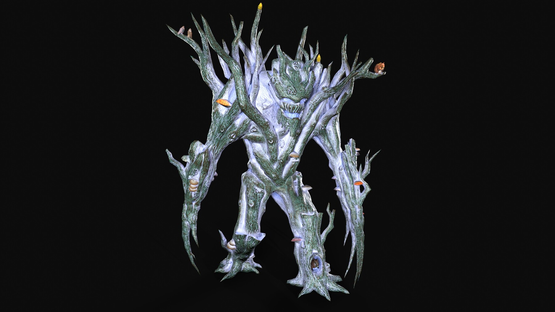 ArtStation - Treant Low-poly 3D model | Game Assets