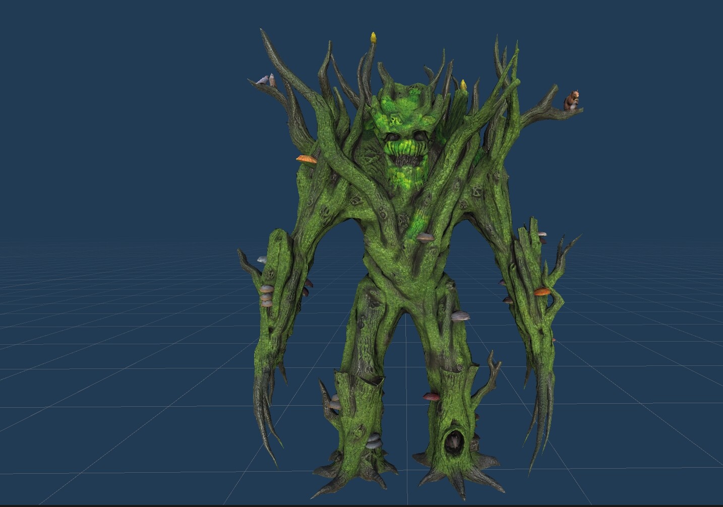 ArtStation - Treant Low-poly 3D model | Game Assets