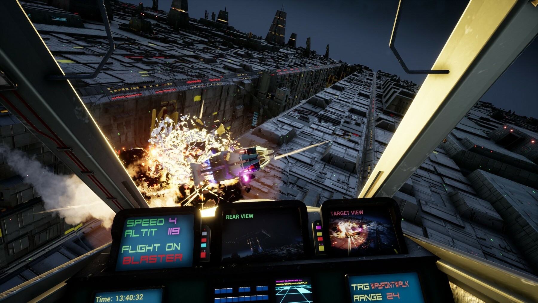 ArtStation - Amazing Sci-Fi Environment and Flying UE4 | Game Assets