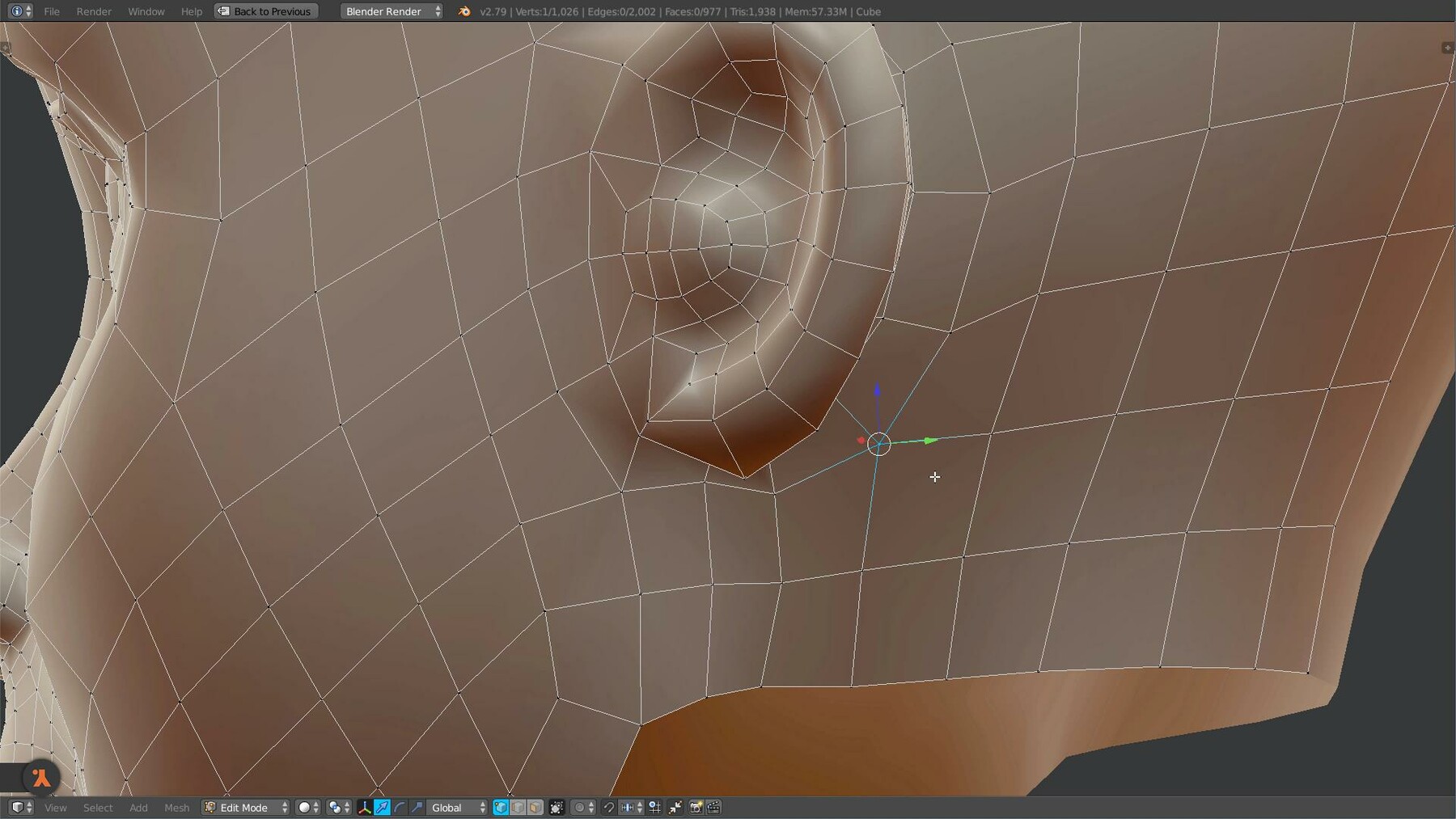 ArtStation - Blender - Modeling a cartoon girl (+ 3d files) | Tutorials
