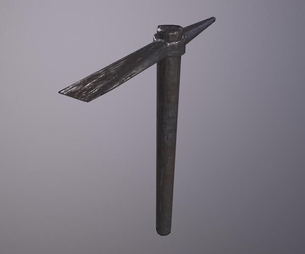 ArtStation - pickaxe lowpoly | Game Assets