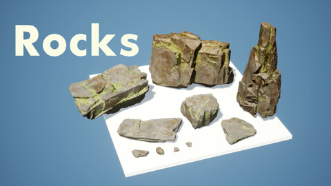 ArtStation - Rocks Pack | Game Assets