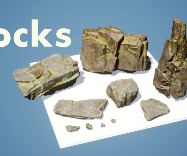 ArtStation - Rocks Pack | Game Assets