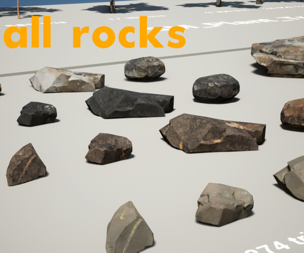 ArtStation - Rocks Pack | Game Assets