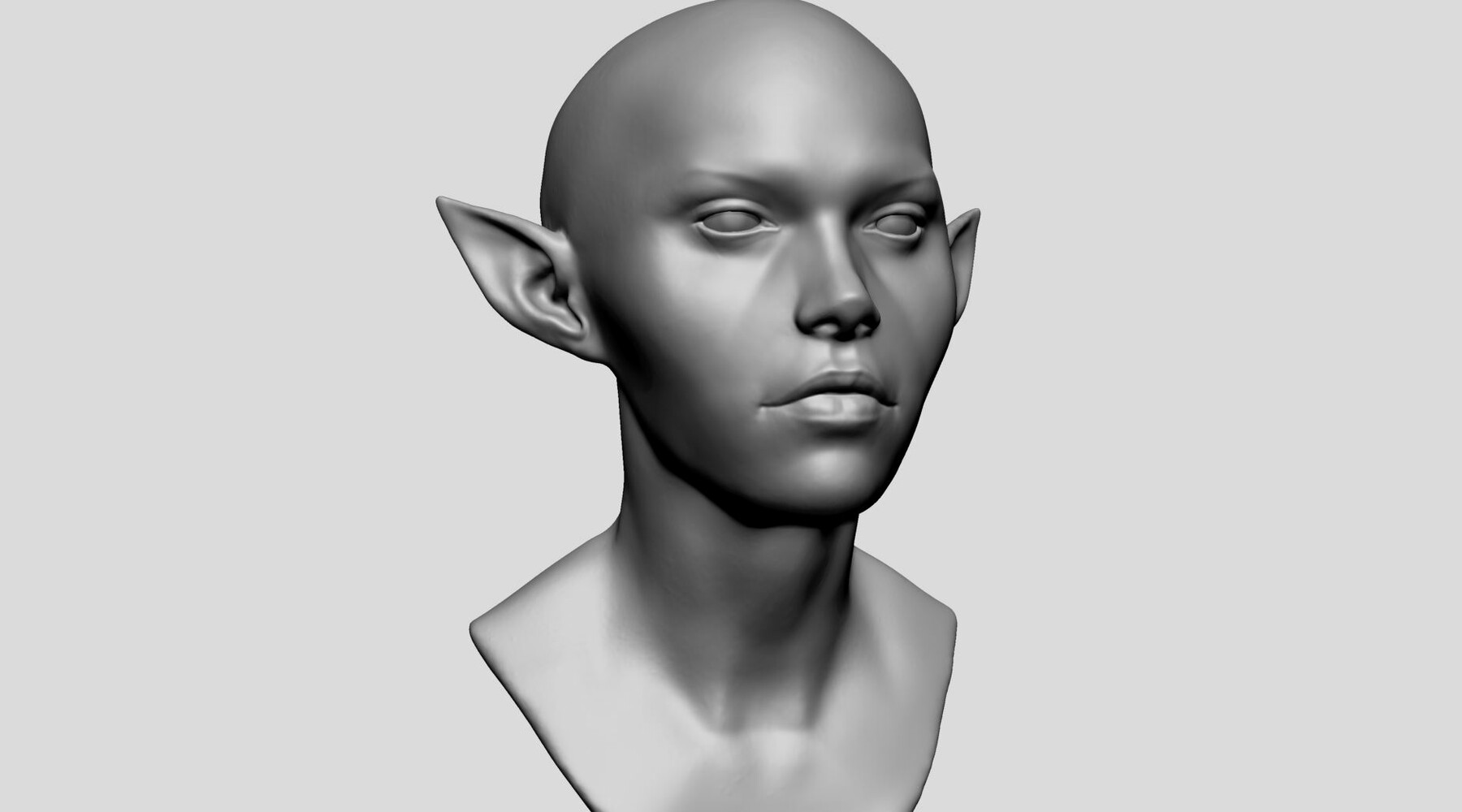 ArtStation - Elf Head 02 | Resources