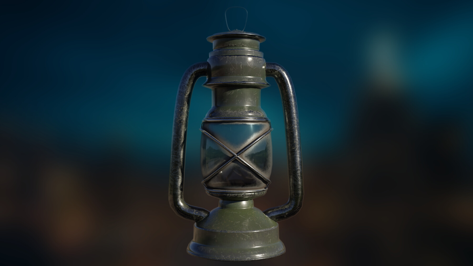ArtStation - Low Poly PBR Old Lantern Game Ready | Game Assets