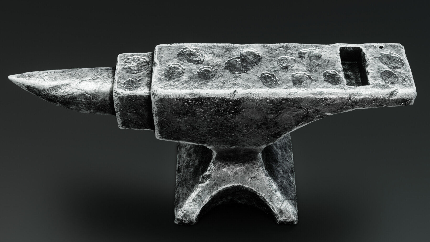 ArtStation - ANVIL PBR Low Poly Game ready Low-poly 3D model | Game Assets