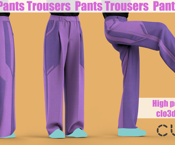ArtStation - Pants HighPoly model | Game Assets