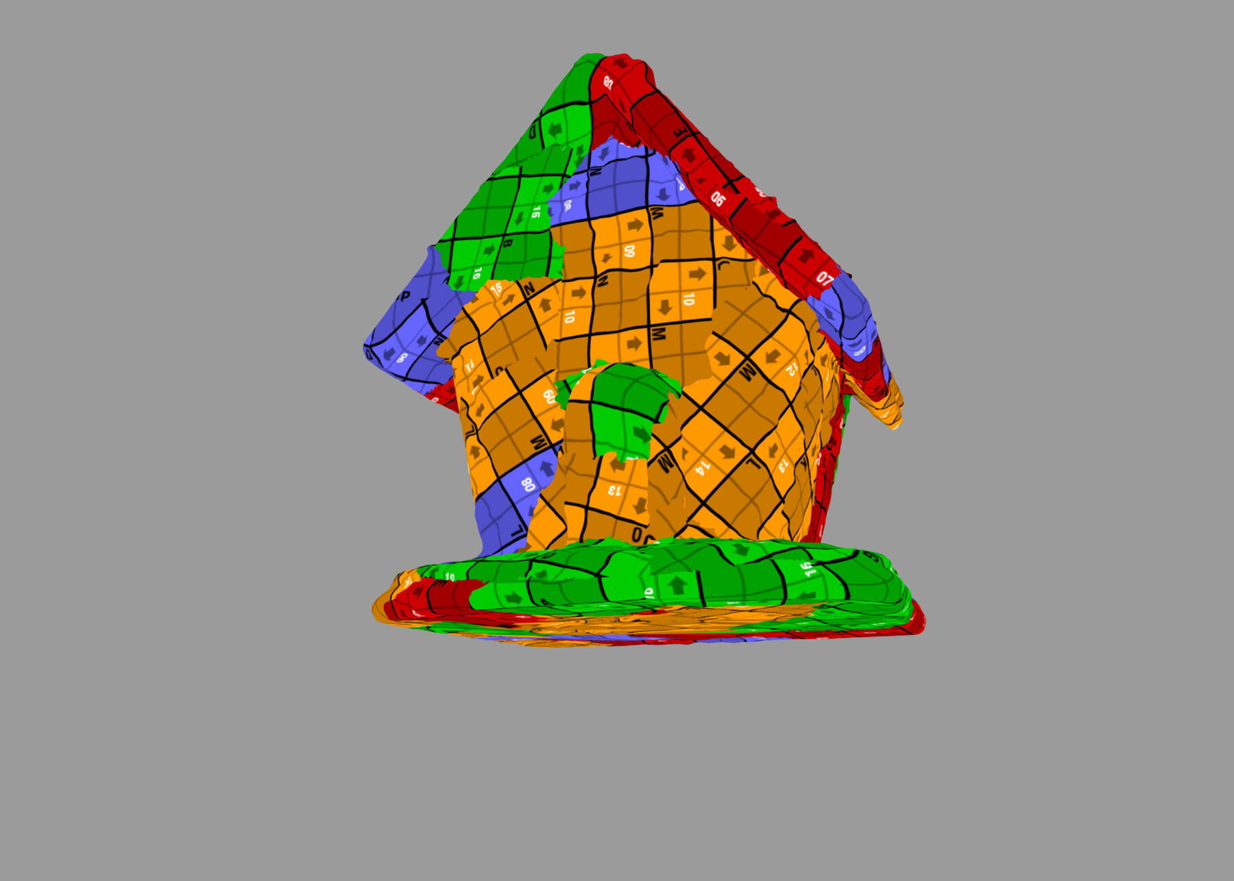 ArtStation - Gingerbread house | Game Assets