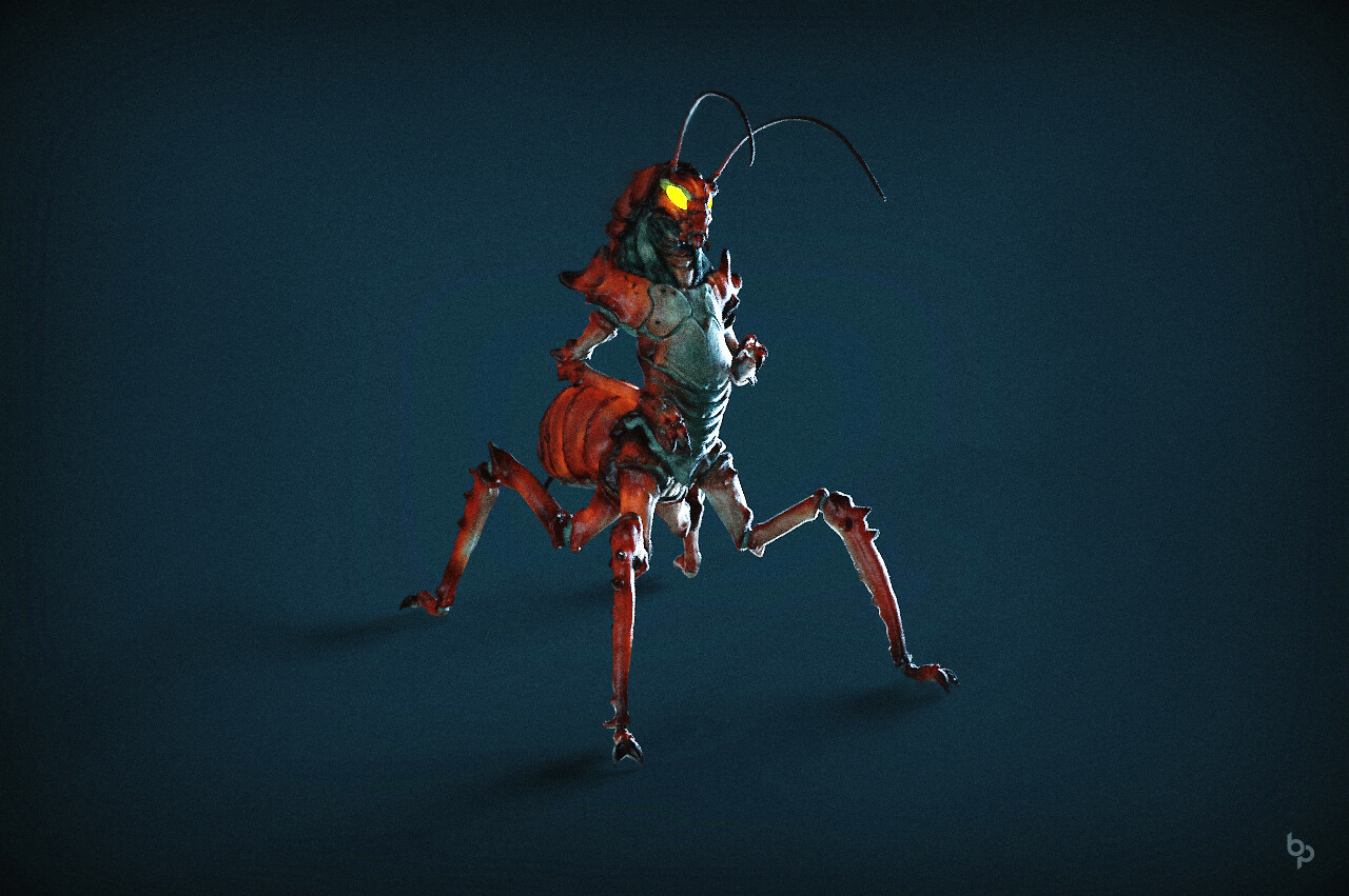 ArtStation - Space Cockroach | Resources