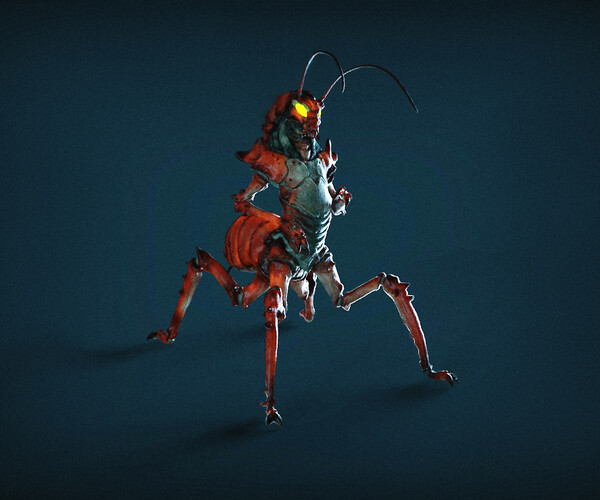 ArtStation - Space Cockroach | Resources