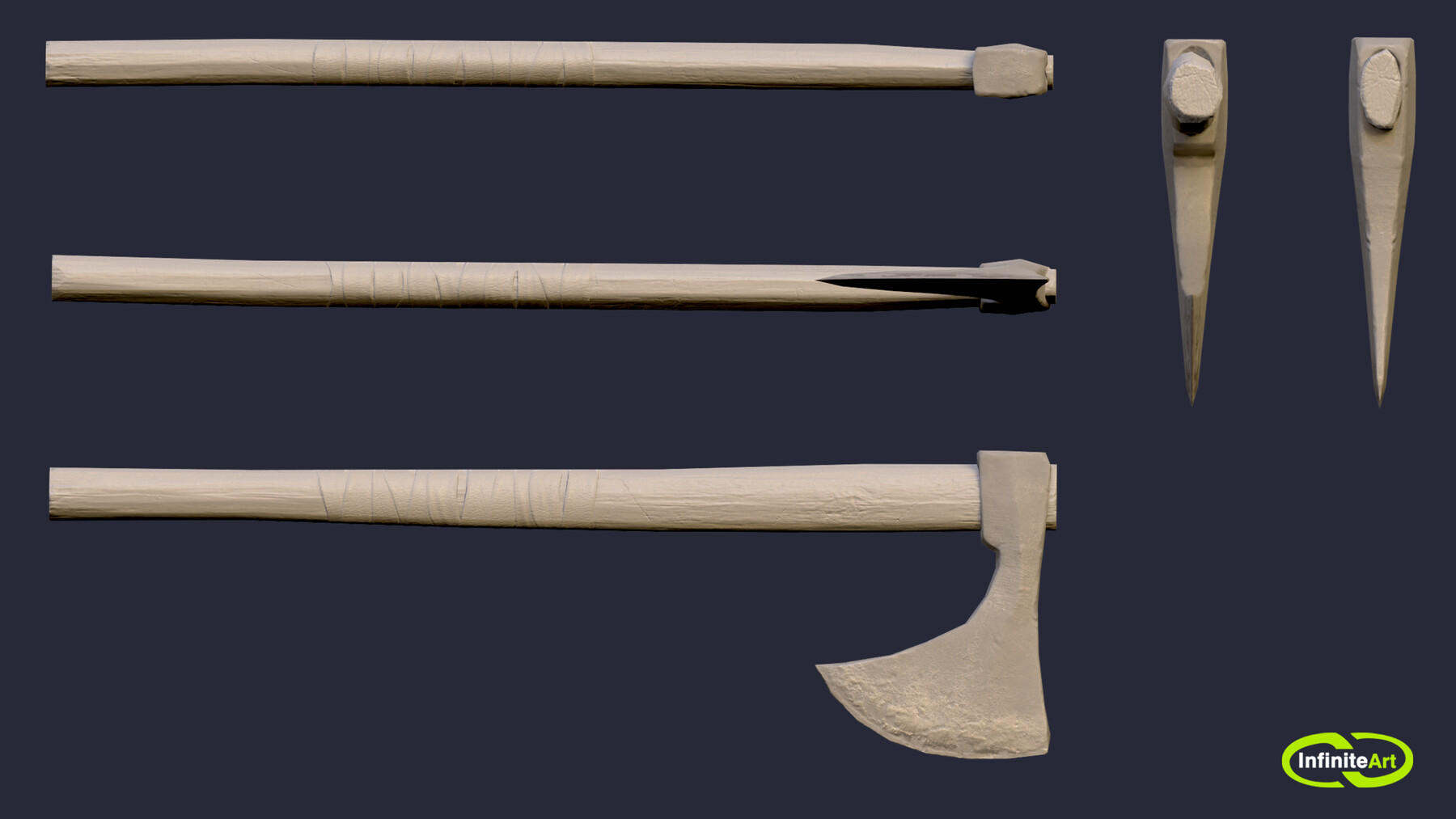 ArtStation - Axe | Game Assets