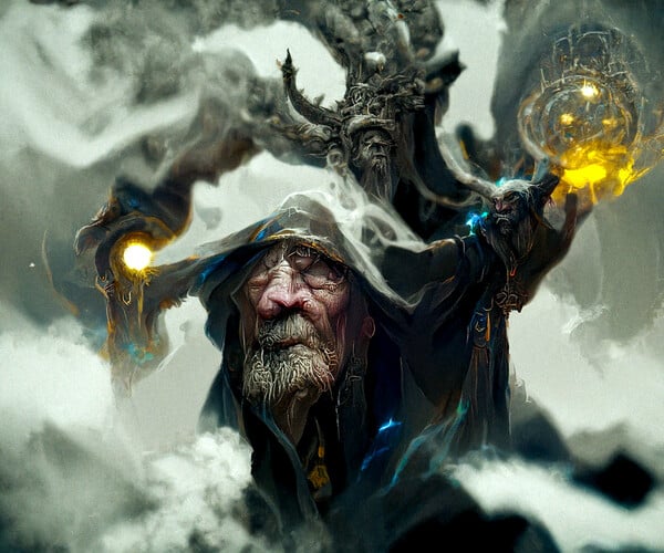 ArtStation - Sorcerer of The Old Gods | Artworks