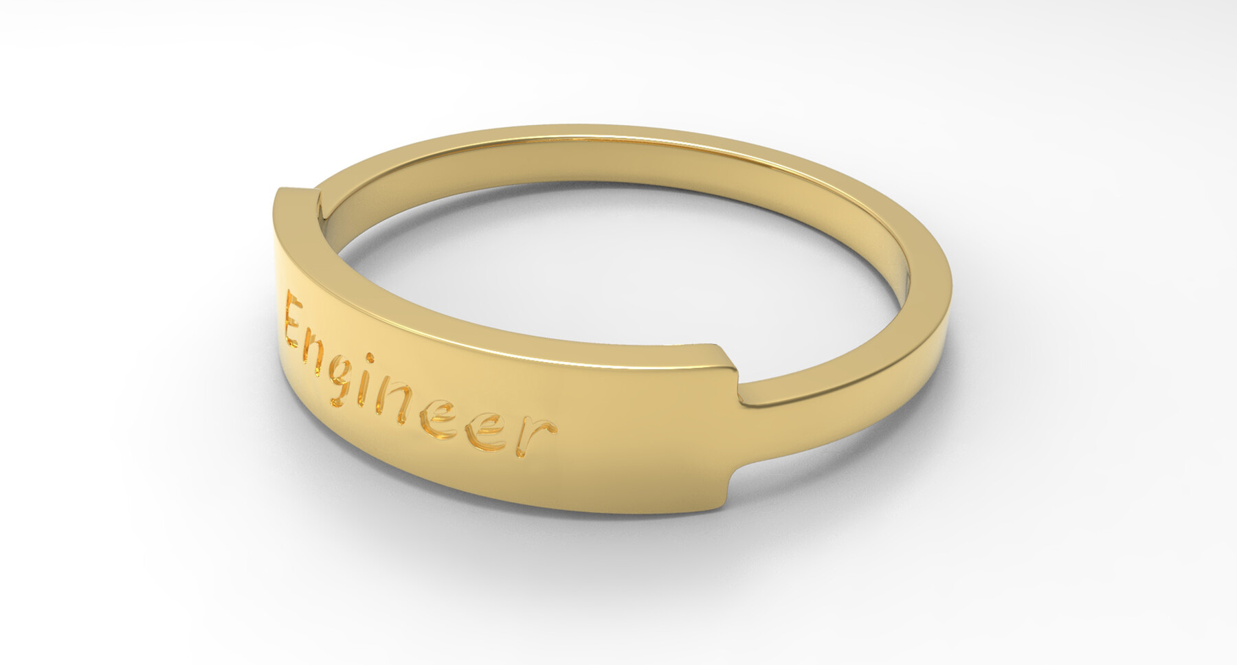 ArtStation - Engineer Ring Female Gold | Resources
