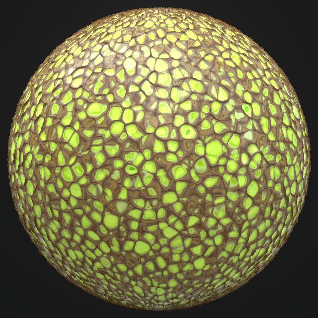 ArtStation - Alien PBR Textures Pack - 4K resolution | Game Assets