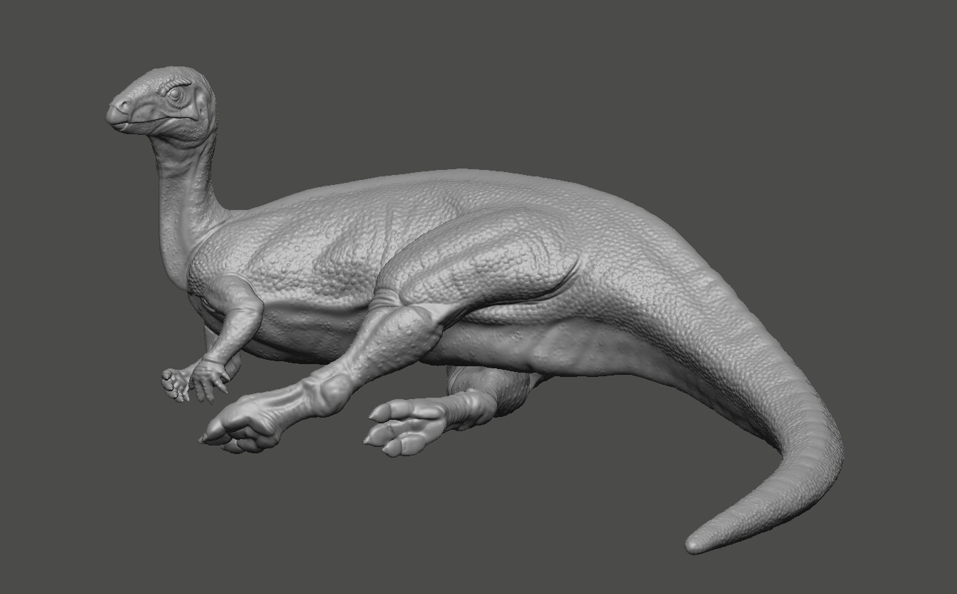 ArtStation - Dinosaur Pose 02 | Resources