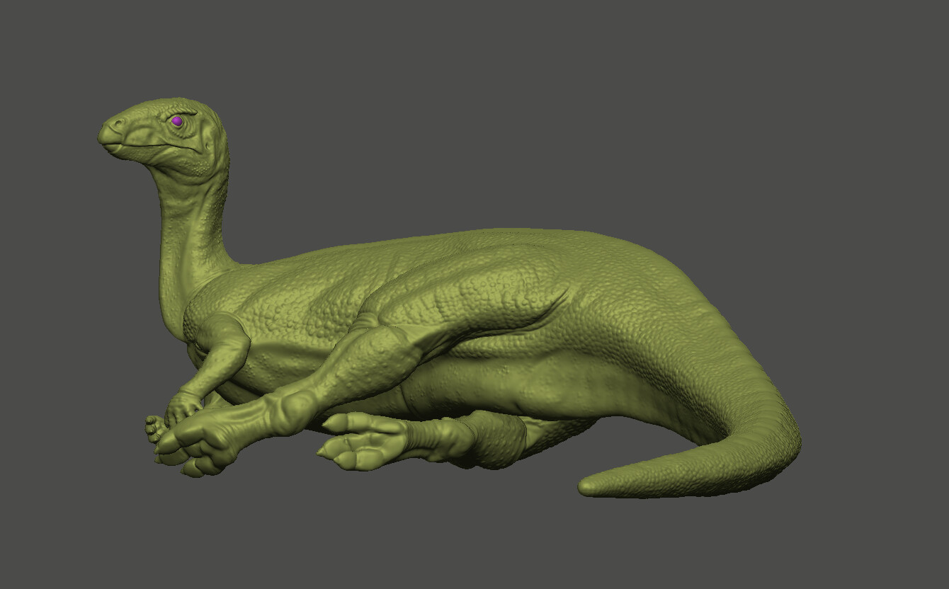 ArtStation - Dinosaur Pose 02 | Resources