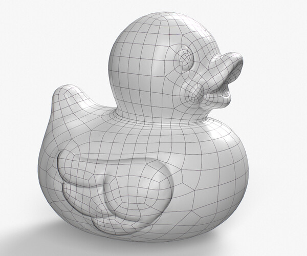 ArtStation - Rubber Duck for Bathtub | Resources