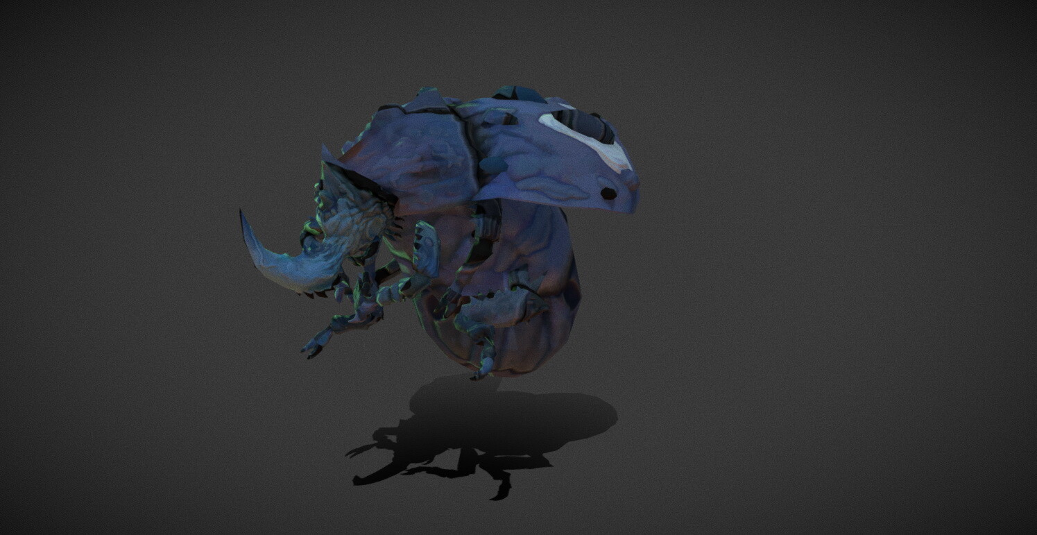 ArtStation - Fantasy Creature - Battle Beetle | Game Assets