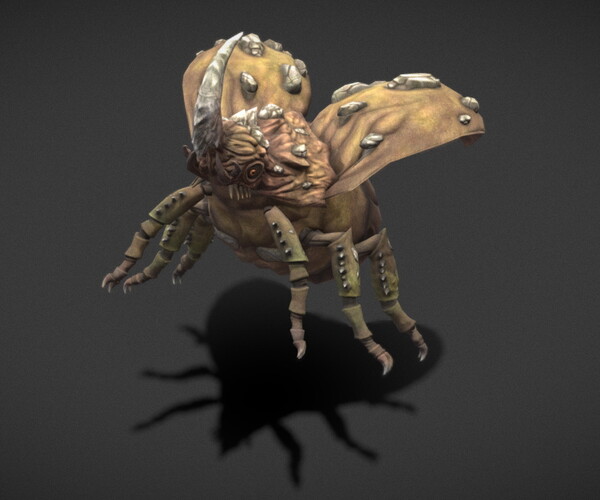 ArtStation - Fantasy Creature - Battle Beetle | Game Assets