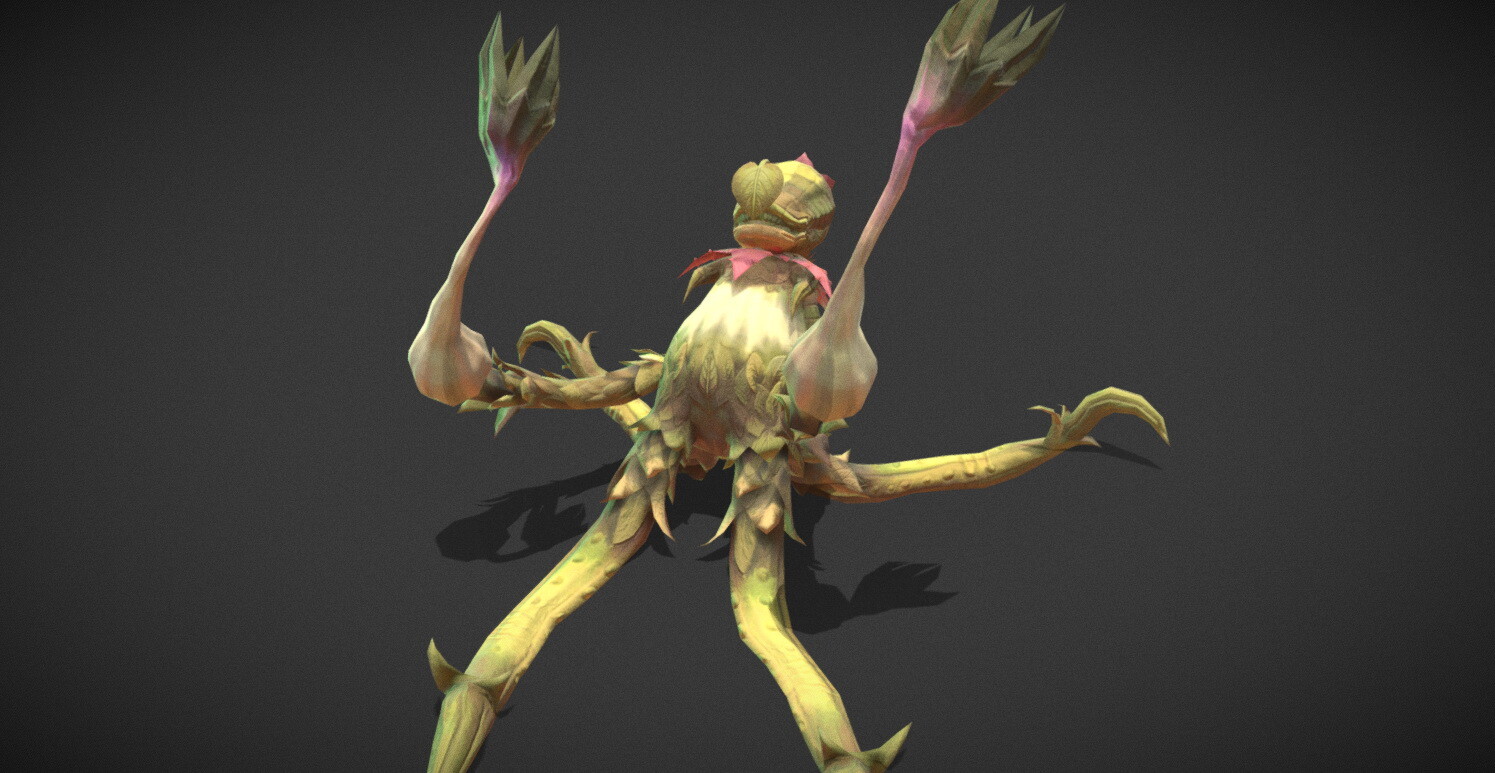 ArtStation - Fantasy Creature - Battle Flower | Game Assets