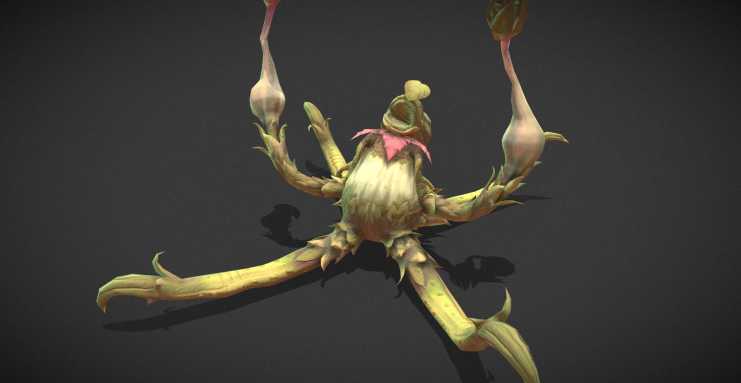 ArtStation - Fantasy Creature - Battle Flower | Game Assets