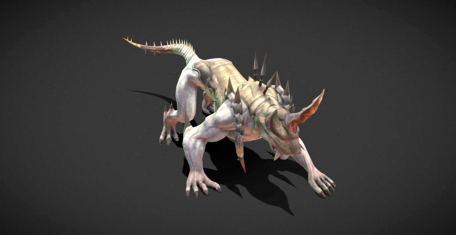 ArtStation - Fantasy Creature - Battle Leopard | Game Assets