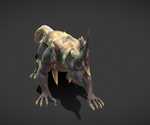 ArtStation - Fantasy Creature - Battle Leopard | Game Assets