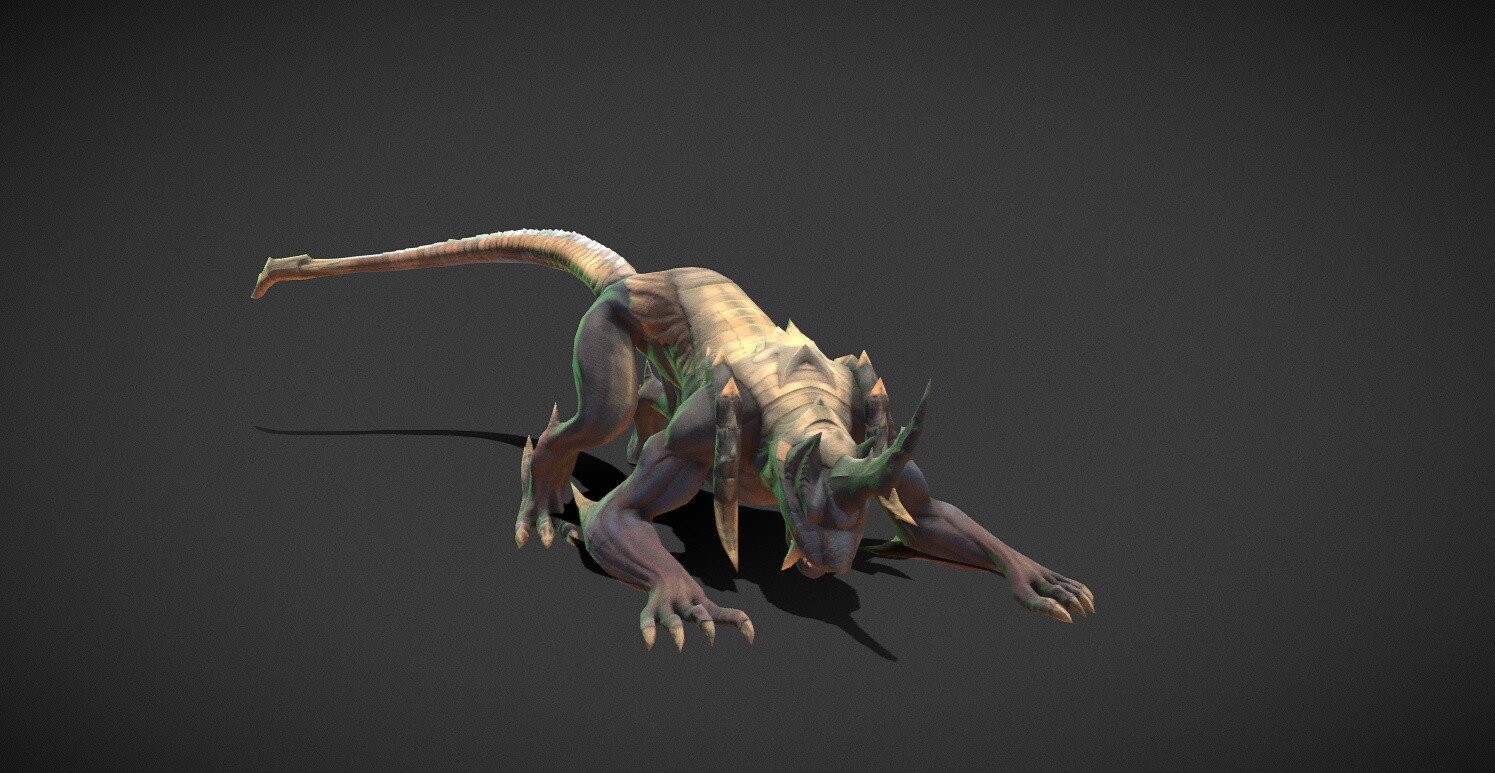 ArtStation - Fantasy Creature - Battle Leopard | Game Assets