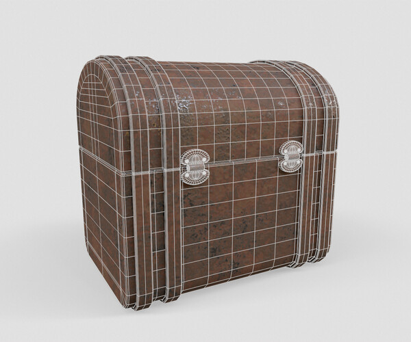 ArtStation - Old Loot Chest | Game Assets