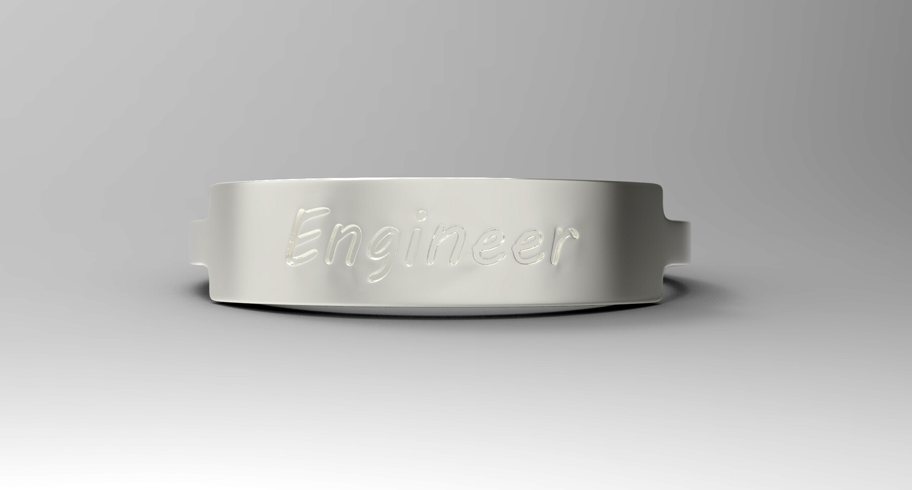 ArtStation - Engineer Ring Female Silver | Resources