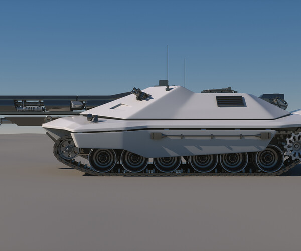 ArtStation - Sci-Fi Future Tank Concept | Resources