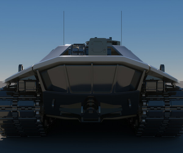 ArtStation - Sci-Fi Future Tank Concept | Resources