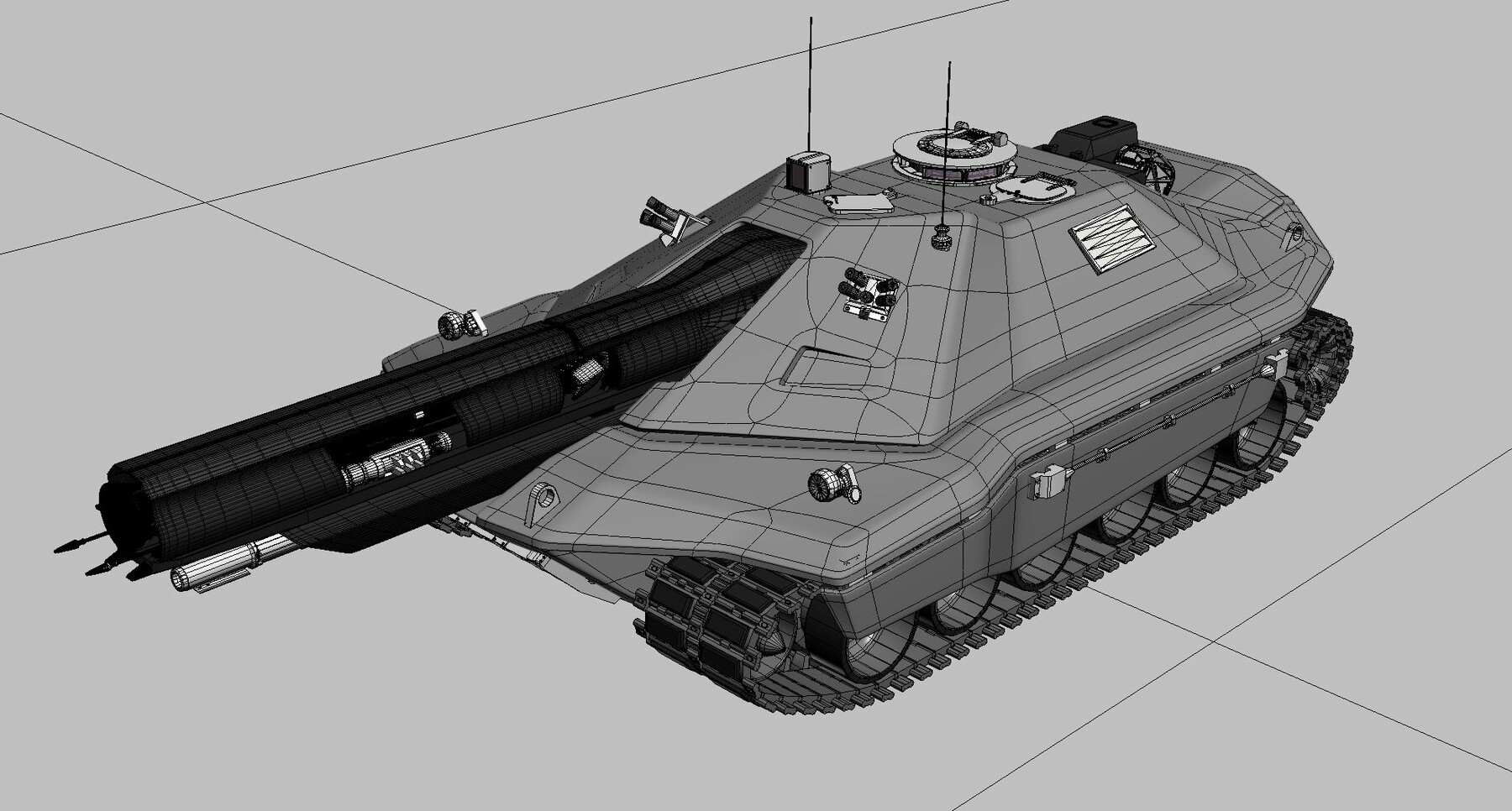 ArtStation - Sci-Fi Future Tank Concept | Resources
