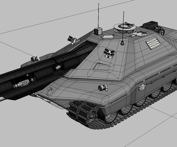 ArtStation - Sci-Fi Future Tank Concept | Resources