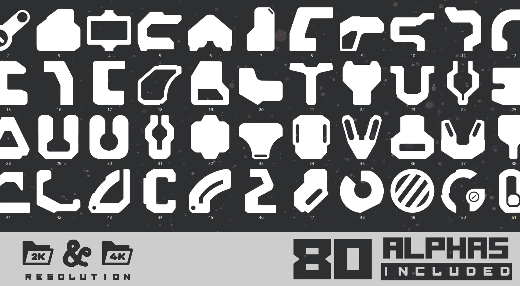 ArtStation - Tech Alphas | Brushes