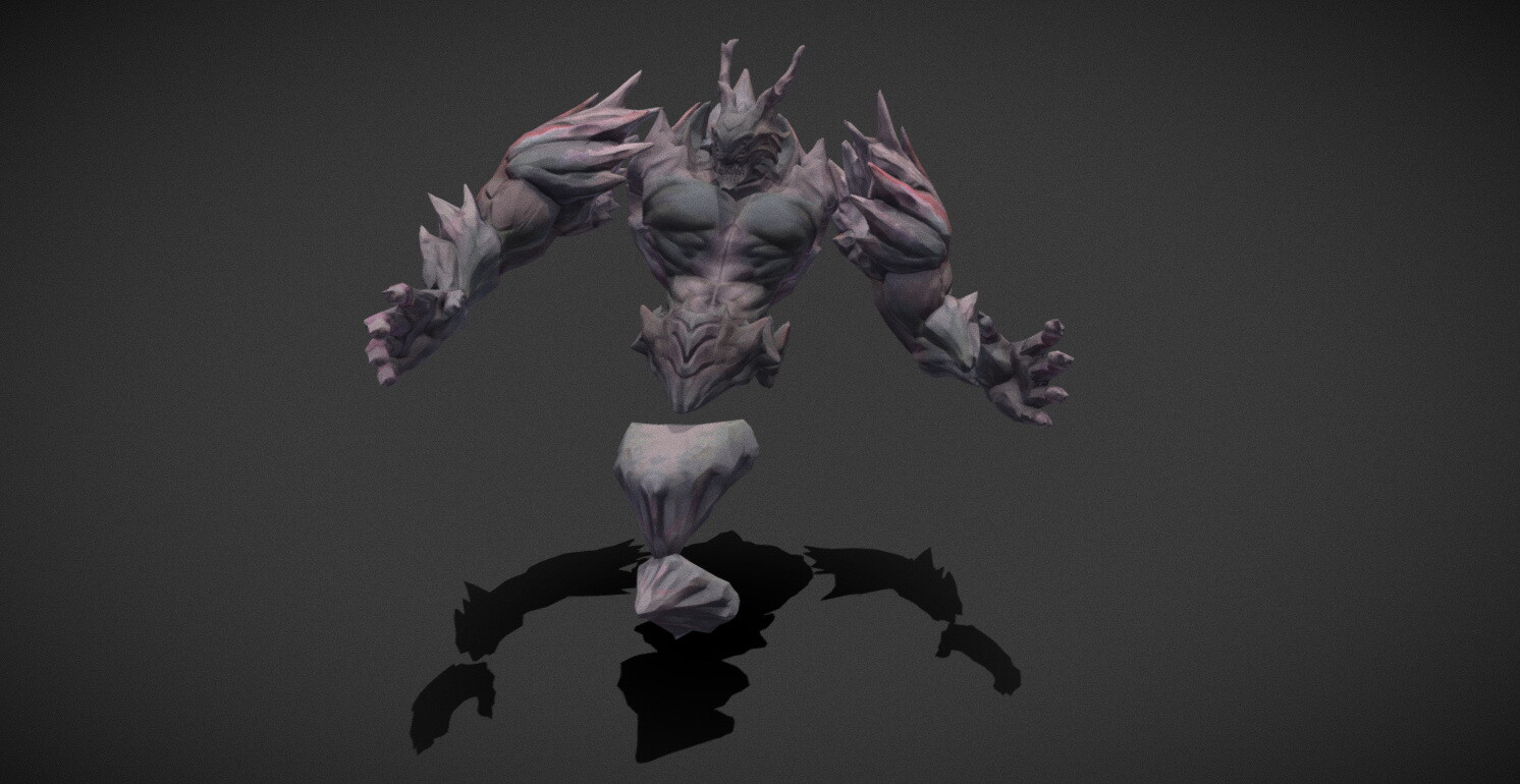 ArtStation - Fantasy Creature - Battle Spirit | Game Assets
