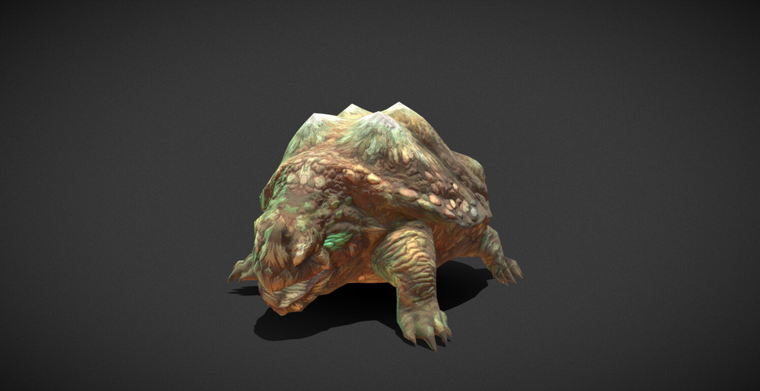 ArtStation - Fantasy Creature - Battle Turtles | Game Assets