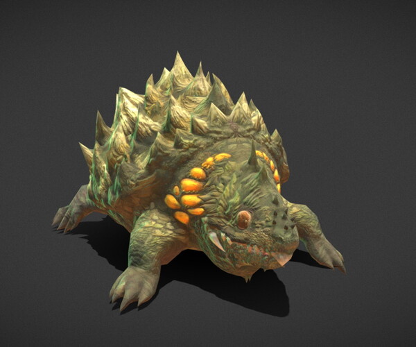 ArtStation - Fantasy Creature - Battle Turtles | Game Assets